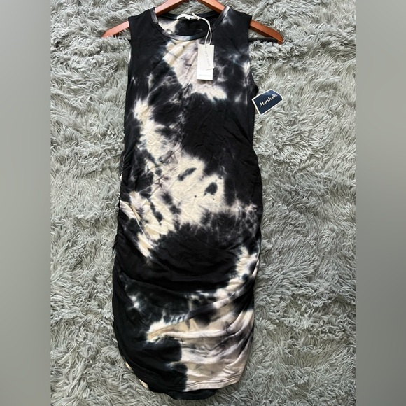 antistar | Dresses | Nwt Form Fitting Casual Dress Black Tie Due | Poshmark